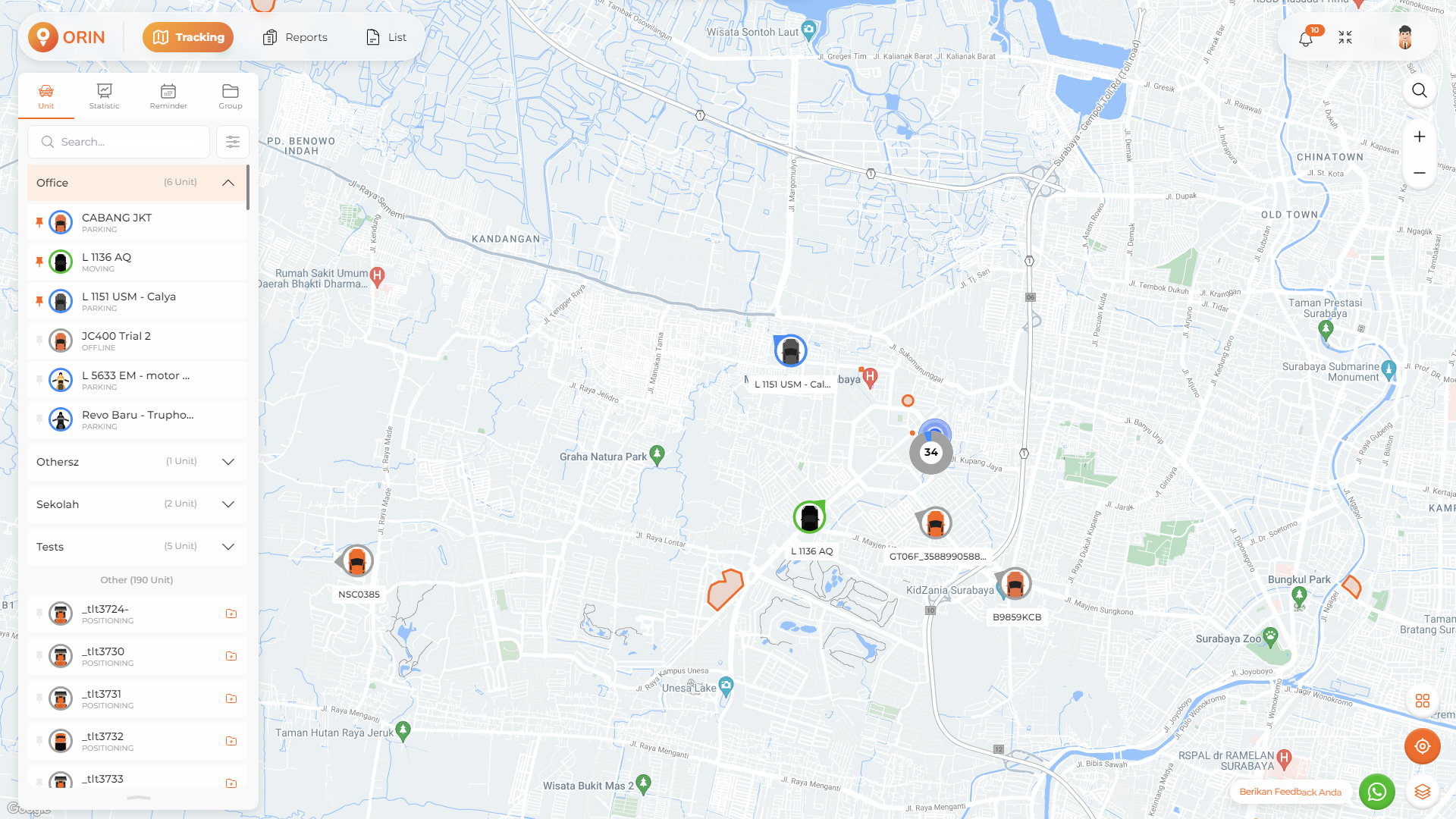 Tahun Baru, Tampilan Baru ORIN – VASTEL – Indonesia Telematics & GPS ...